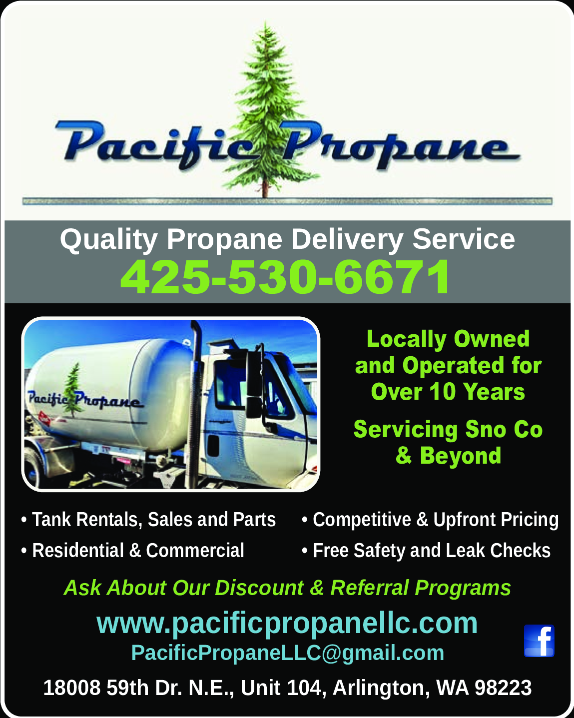 Pacific Propane North Snohomish County Coupons